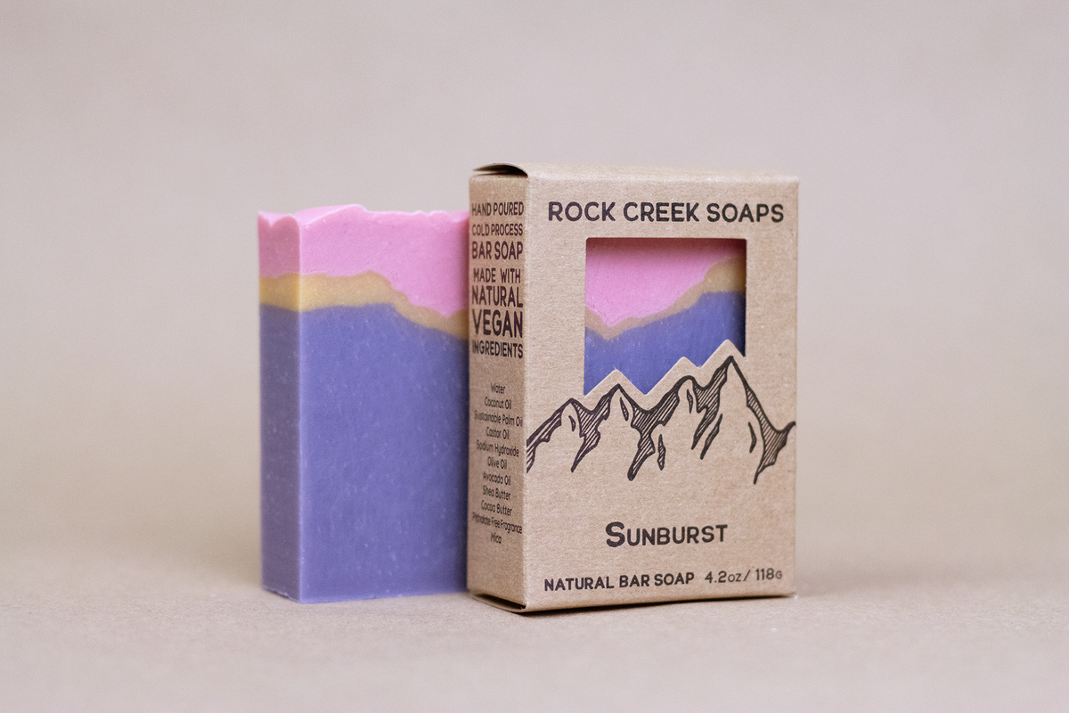 Huckleberry Soap | Handcrafted, All-Natural Bar Soap | Rock Creek Soaps