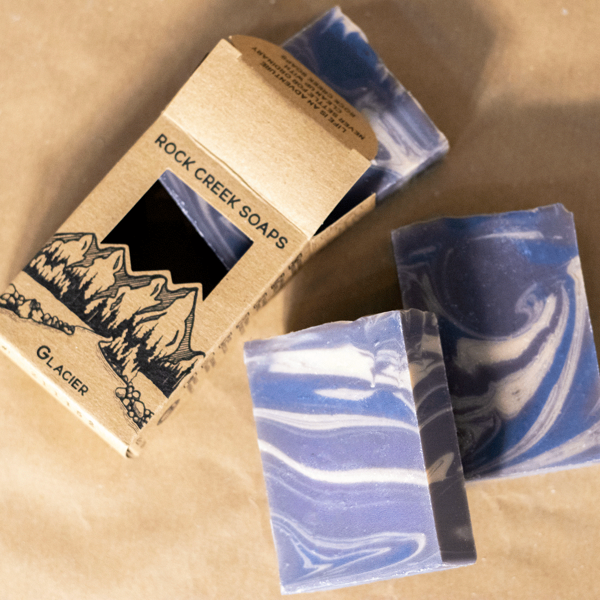 Glacier Soap | Handcrafted, All-Natural Bar Soap | Rock Creek Soaps