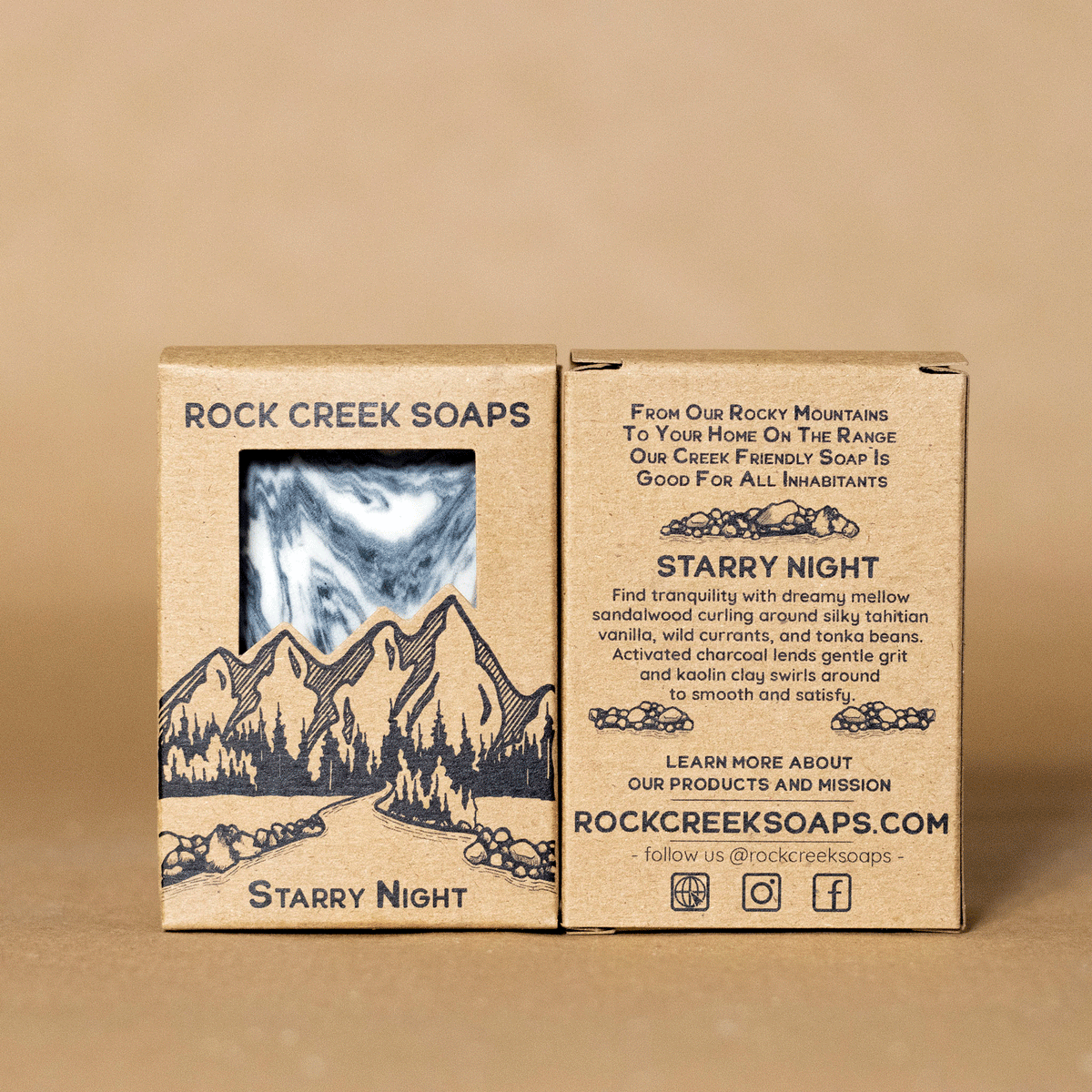 Starry Night Soap | Handcrafted, All-Natural Soap | Rock Creek Soaps